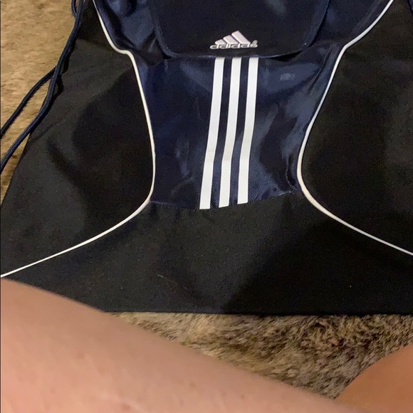 adidas | Bags | Adidas New Draw String Duffel Bag Small With Flap ...